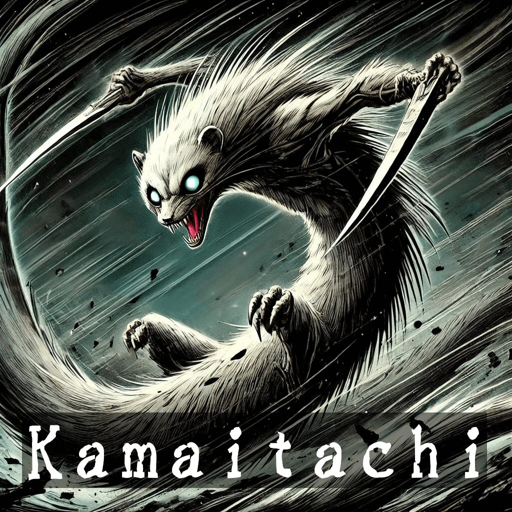 Kamaitachi: The Invisible Yokai Sickles That Strike in the Wind
